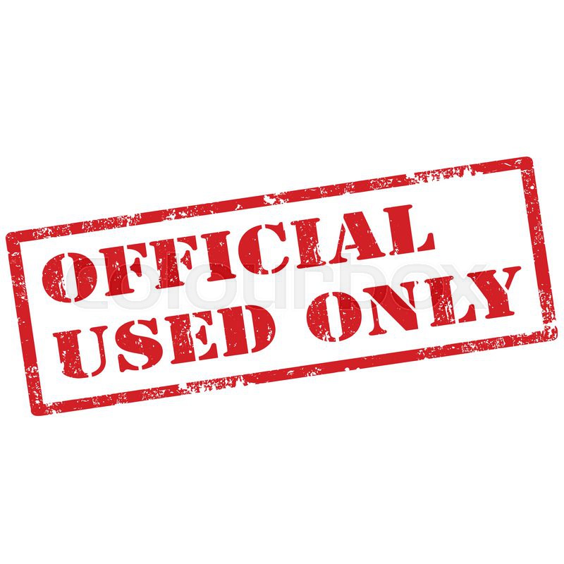 Grunge rubber stamp with text Official ... | Stock vector | Colourbox