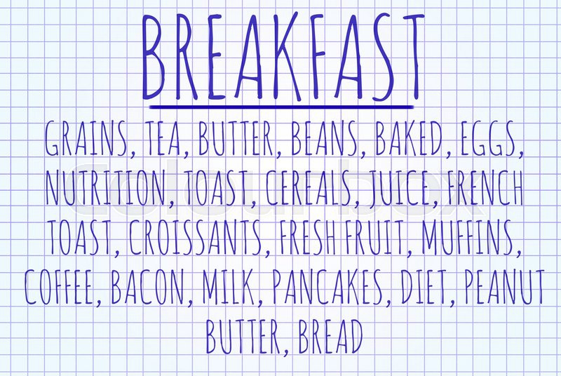 Breakfast Word
