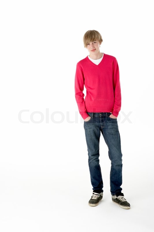 Standing, teenager, teen | Stock Photo | Colourbox