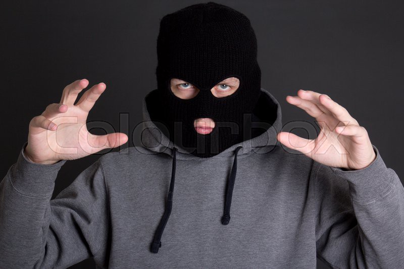 Criminal With Mask