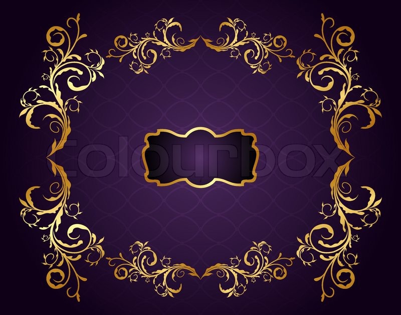 Floral background for design card. ... | Stock vector | Colourbox