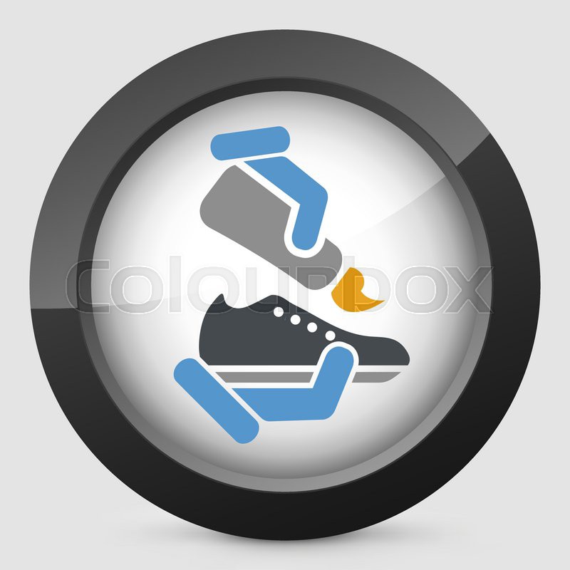 Shoe cleaning | Stock vector | Colourbox