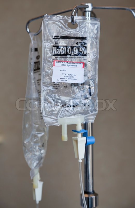 Chemotherapy, intravenous, infusion | Stock Photo | Colourbox