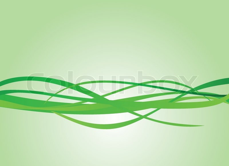 Illustration of Abstract green ... | Stock vector | Colourbox