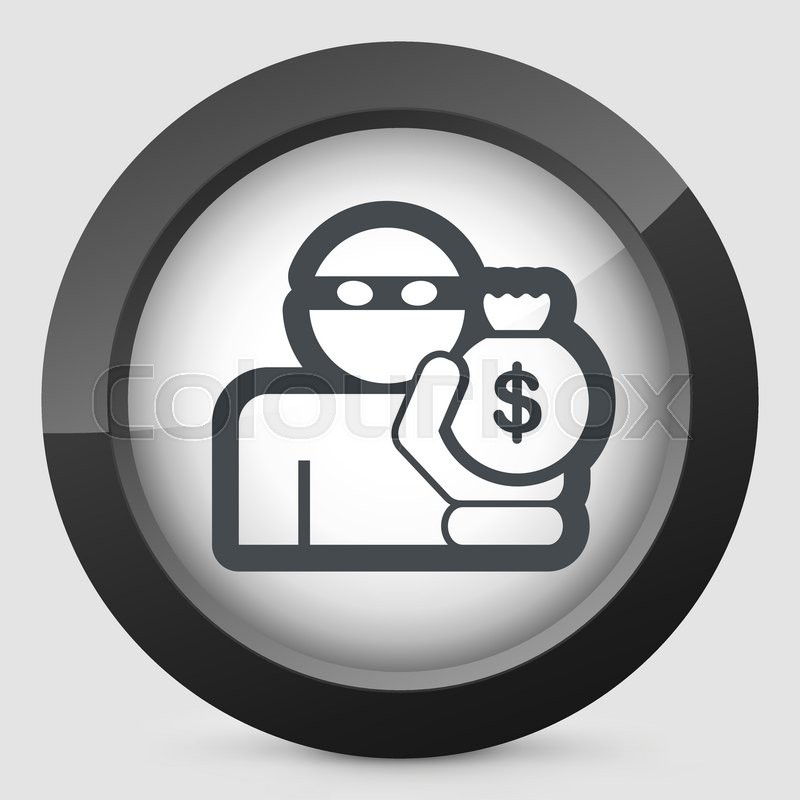 Thief icon | Stock vector | Colourbox