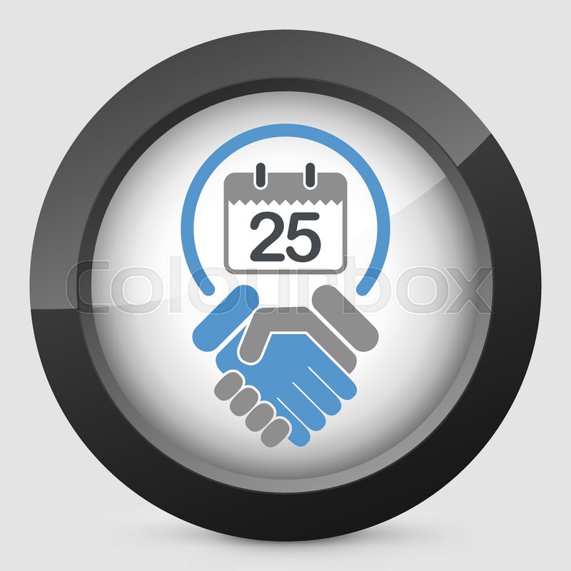 Save the date icon | Stock vector | Colourbox