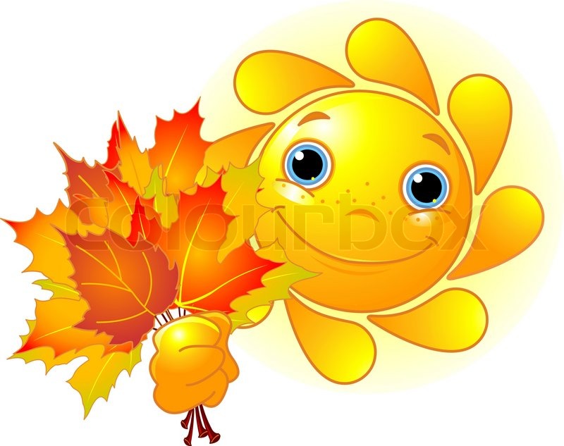 Cartoon Character of Cute Sun giving ... | Stock vector | Colourbox