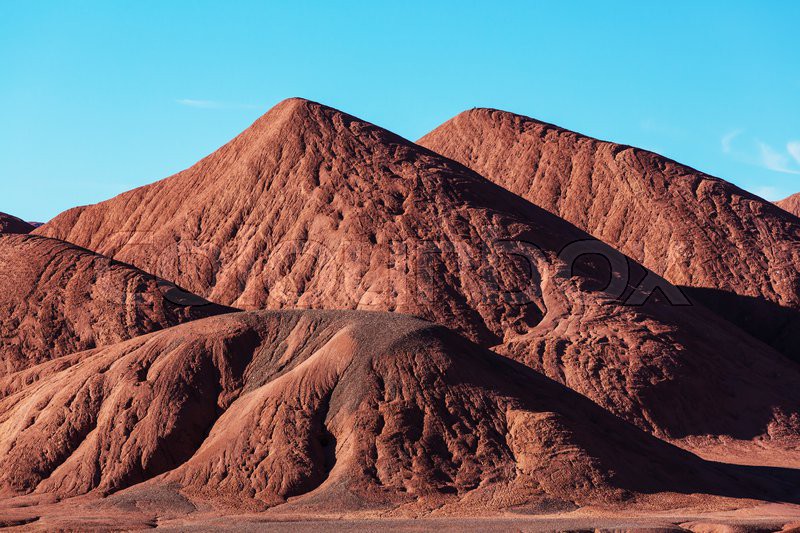 Mountain Plateau La Puna, Northern ... | Stock image | Colourbox