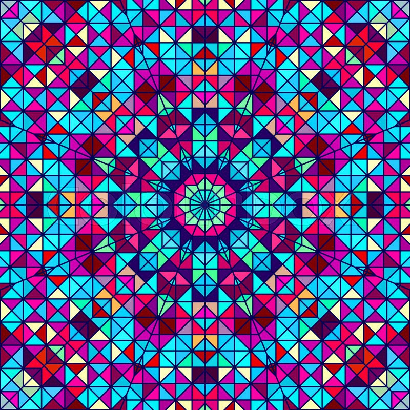 Abstract Vector Geometric Color ... | Stock vector | Colourbox