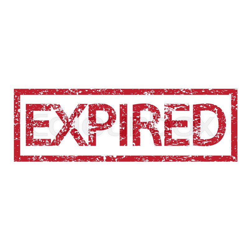 Expired stamp word | Stock vector | Colourbox