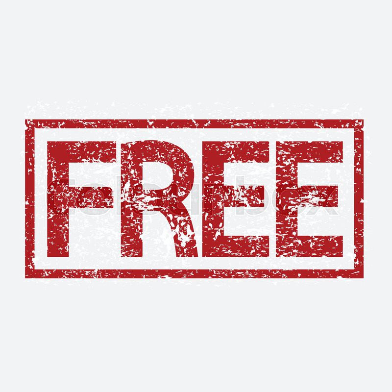 Free stamp vector illustration | Stock vector | Colourbox