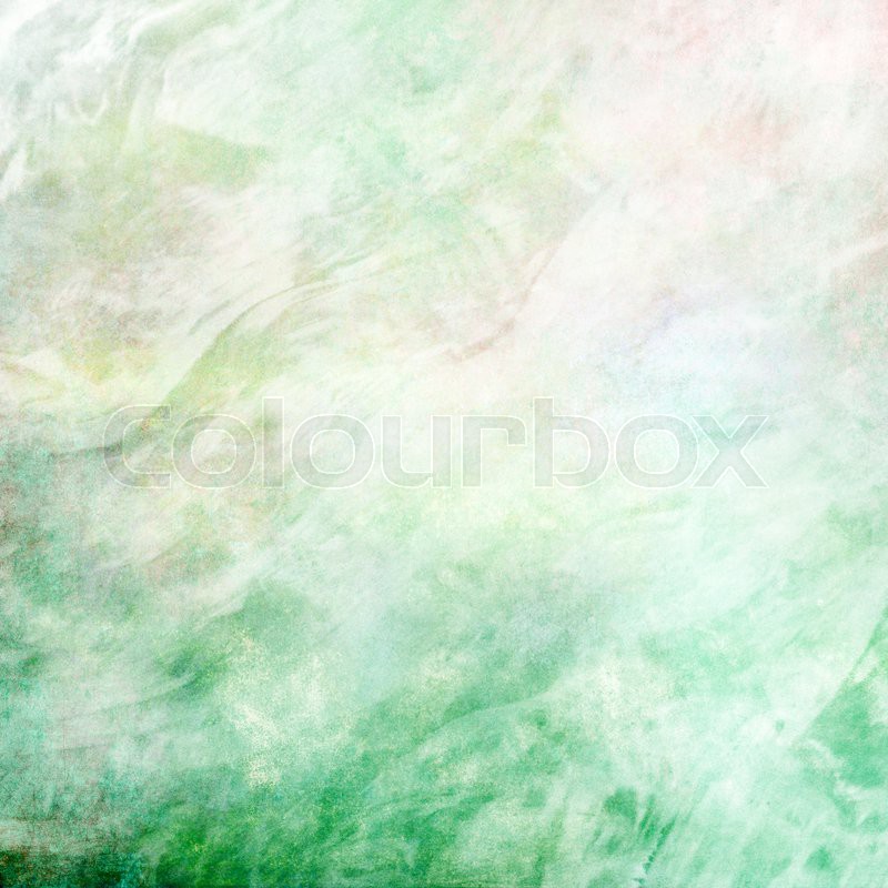 Green pastel background | Stock Photo | Colourbox