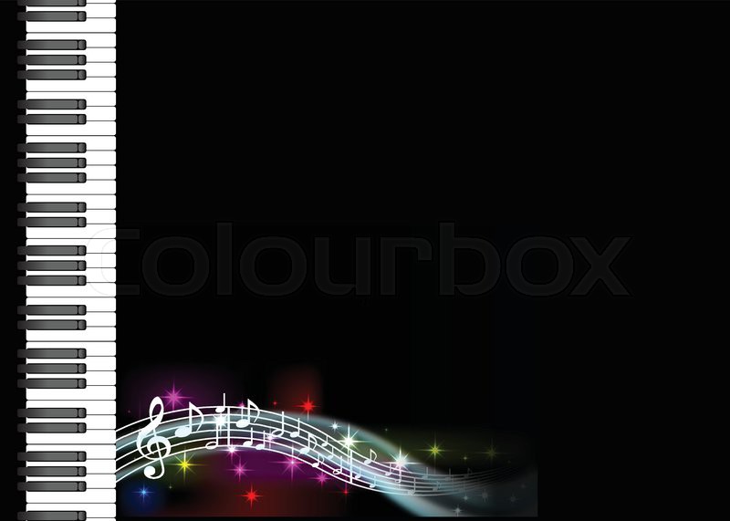 KEYBOARD BACKGROUND | Stock vector | Colourbox