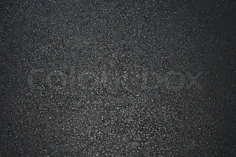 Teer Textur Asphaltdecke | Stock Bild | Colourbox