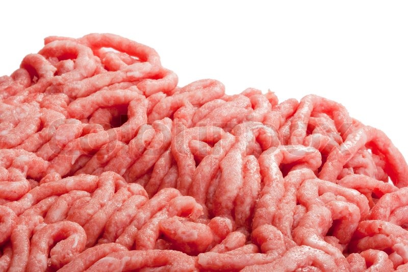 Freshly ground meat for cooking meat ... | Stock image | Colourbox