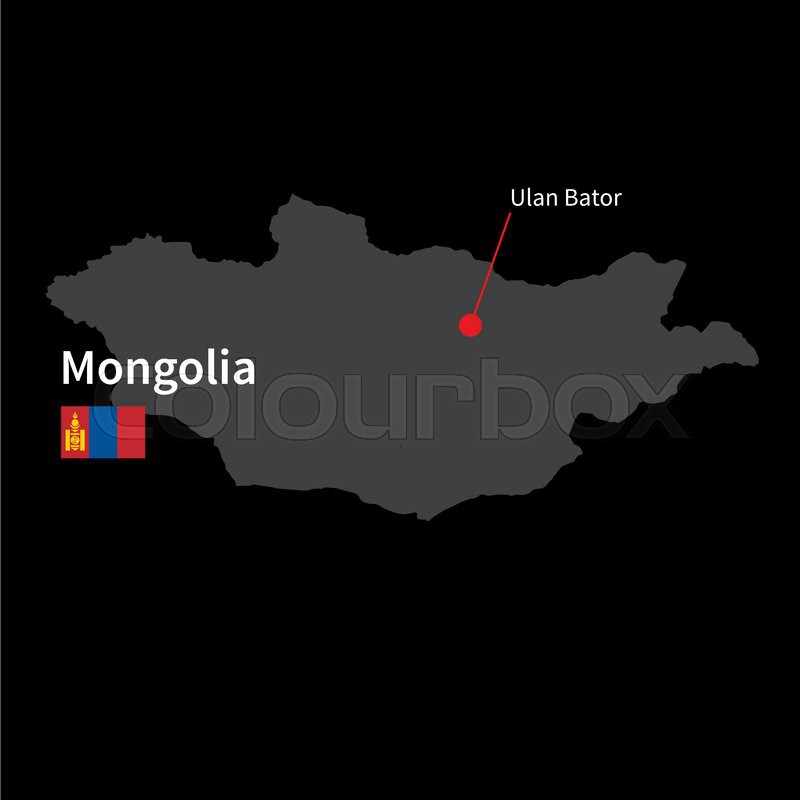 Mongolia Capital Map