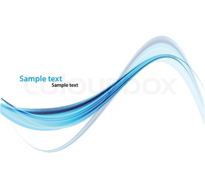 Wave, vector, curve | Stock Vector | Colourbox