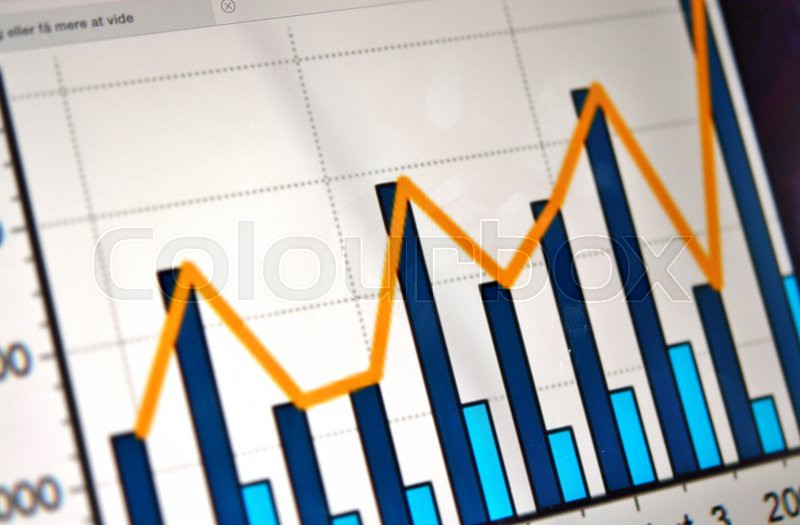 Grafer og statistikker | Stock foto | Colourbox