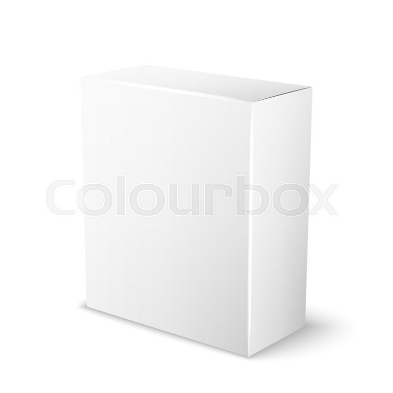 White box for your special design, ... | Stock vector | Colourbox
