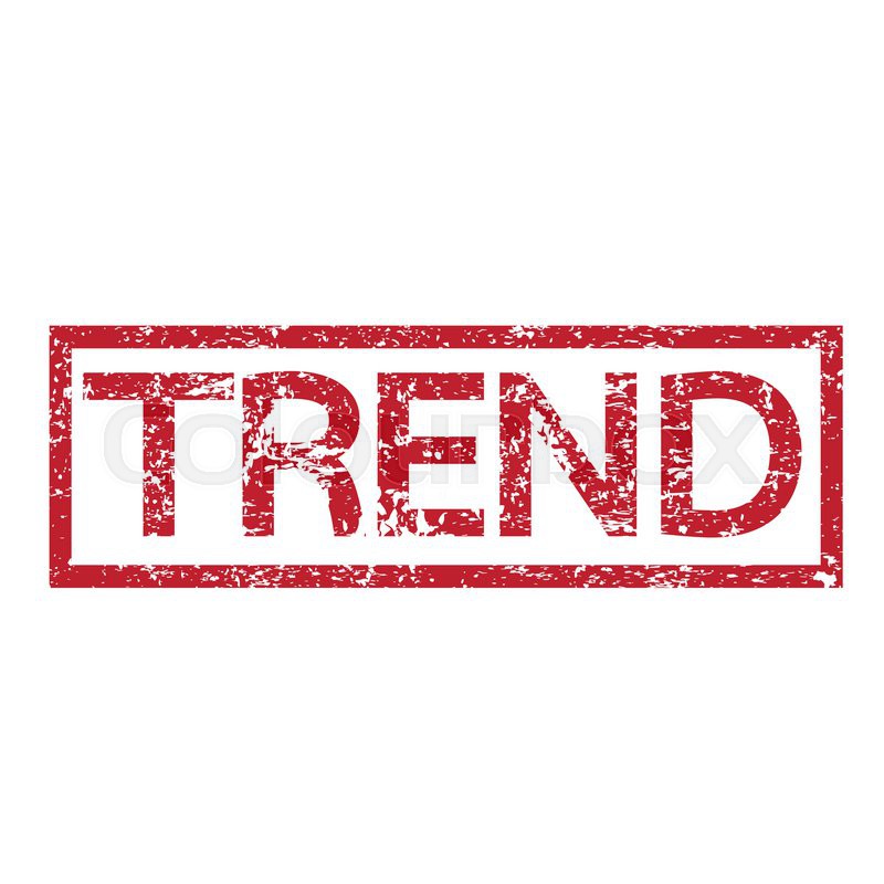 Stamp text TREND | Stock vector | Colourbox