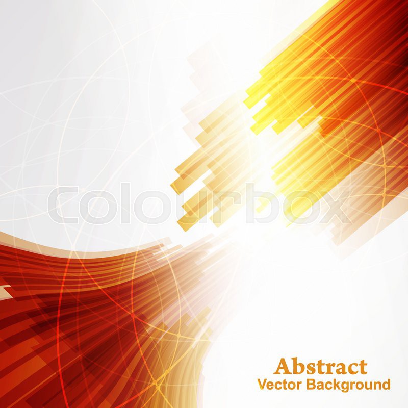 Business abstract yellow background | Stock vector | Colourbox