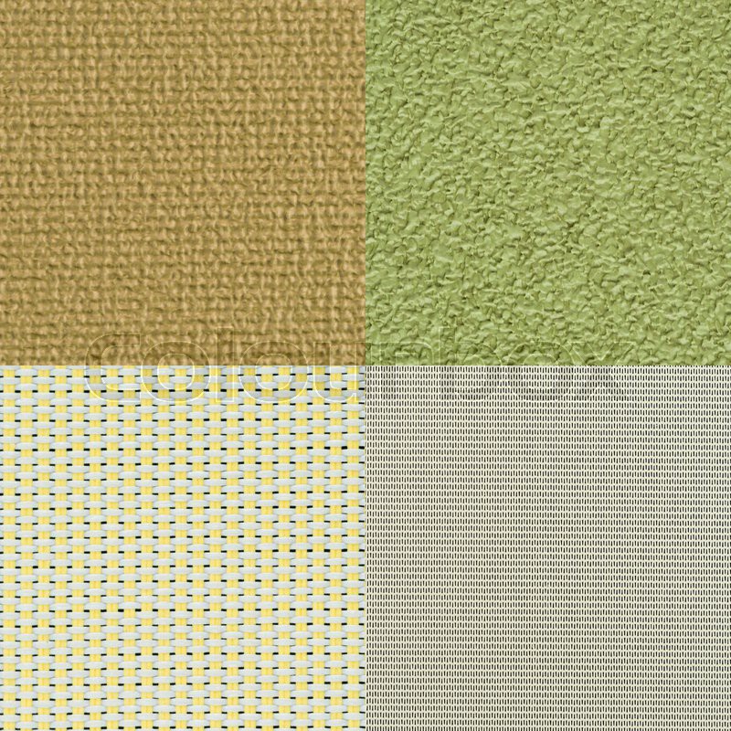 Set of green vinyl samples, texture ... | Stock Photo | Colourbox