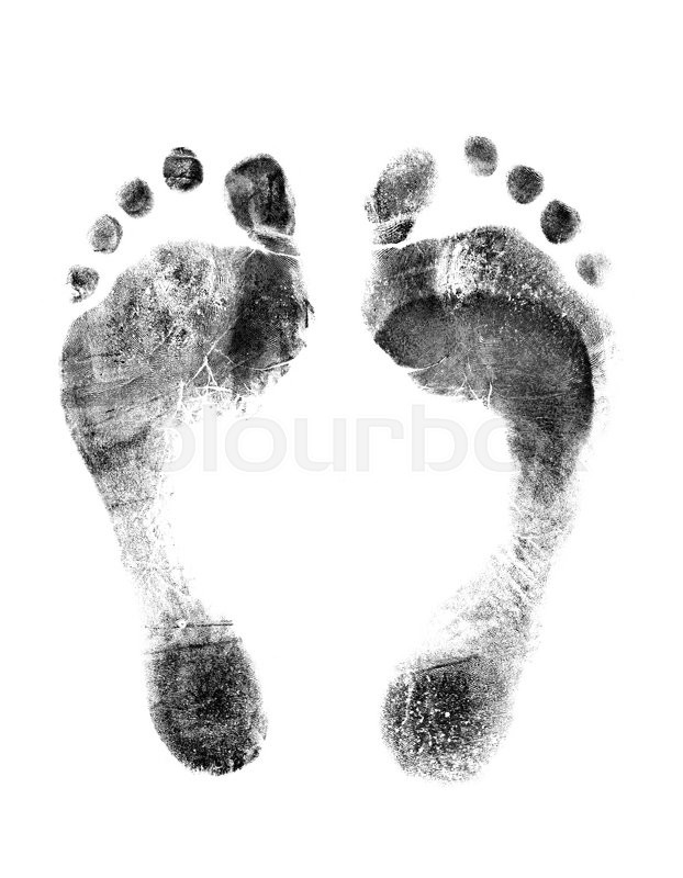 Hi resolution image of 2 Footprints | Stock image | Colourbox