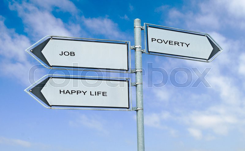 Life Direction Sign