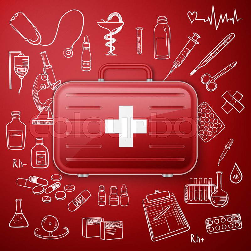 Tandlæge, hospital, sygehus | stock vektor | Colourbox