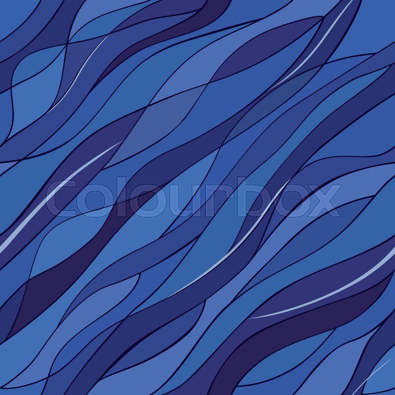 Abstract seamless background of wavy ... | Stock vector | Colourbox
