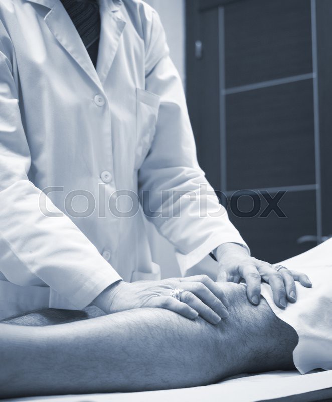 Traumatologist orthopedic surgeon ... | Stock Photo | Colourbox