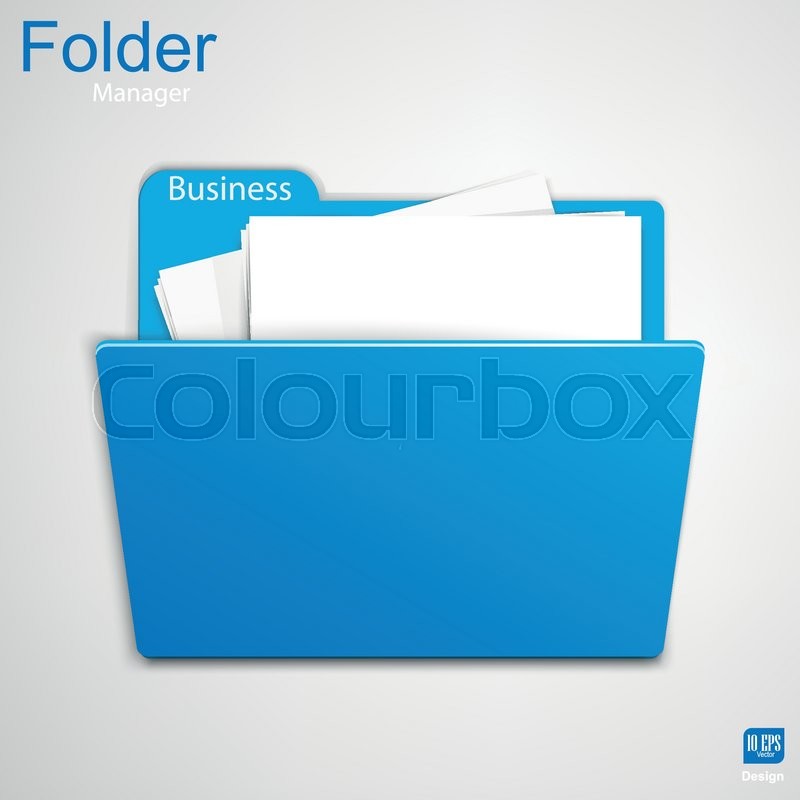 Folder | Stock Vector | Colourbox