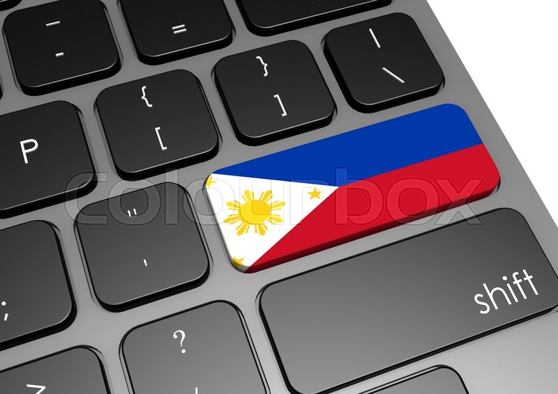 Philippines keyboard image with hi-res ... | Stock image | Colourbox