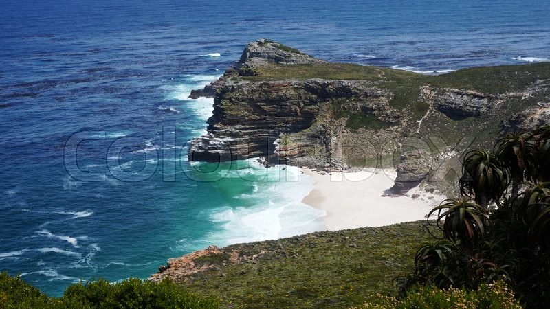 Cape Point landscape, located near the ... | Stock image | Colourbox