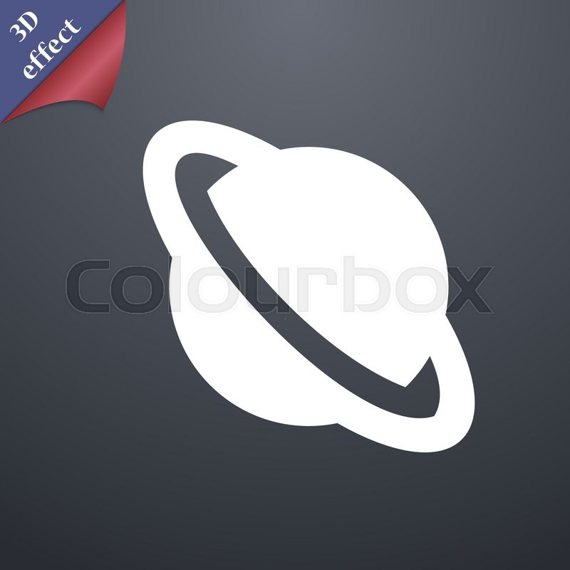 Planets Symbol 3d