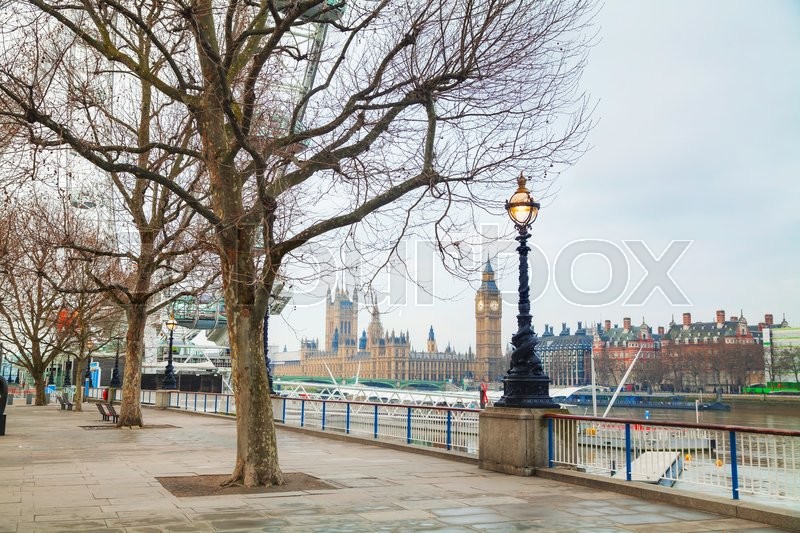Overview of London, UK with the Clock ... | Stock image | Colourbox