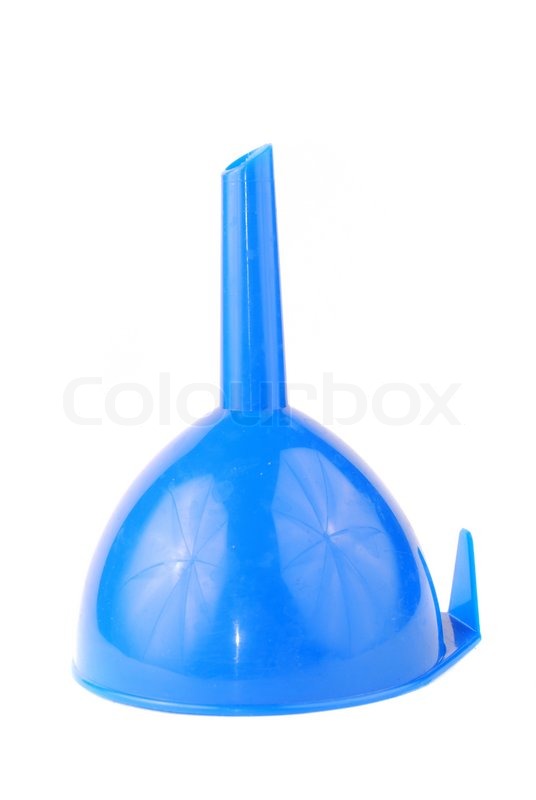 Funnel isolated on white background | Stock image | Colourbox