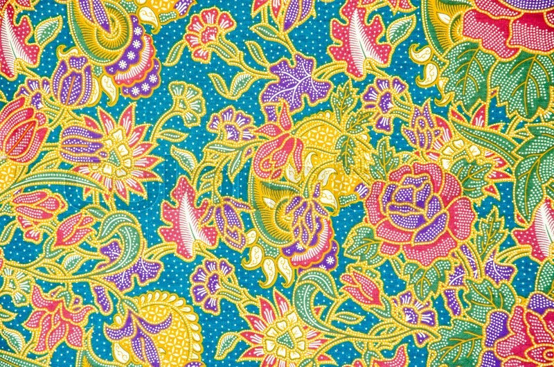 Batik background | Stock image | Colourbox