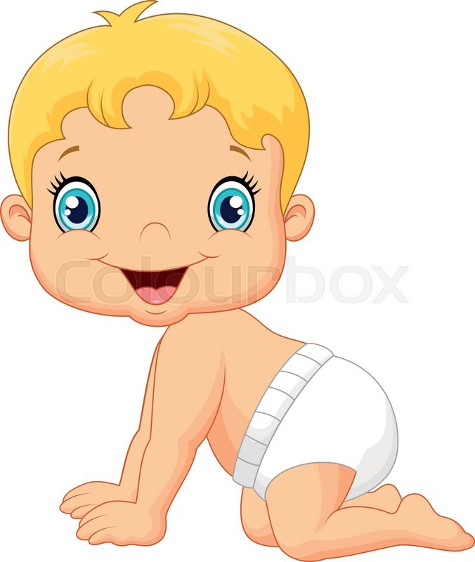 Vector illustration of Cartoon smiling ... | Stock vector | Colourbox