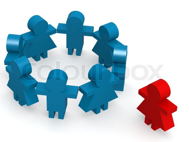 Close circle concept image with hi-res ... | Stock image | Colourbox