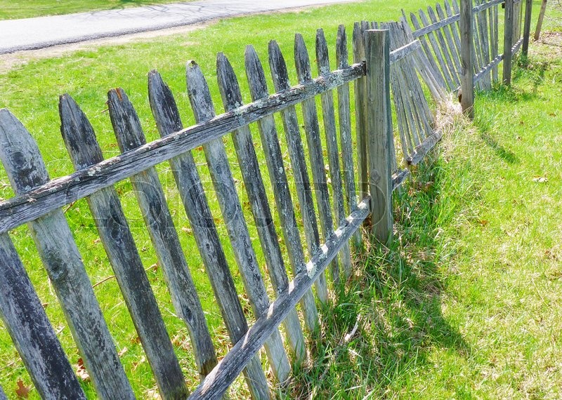 Old fence | Stock image | Colourbox
