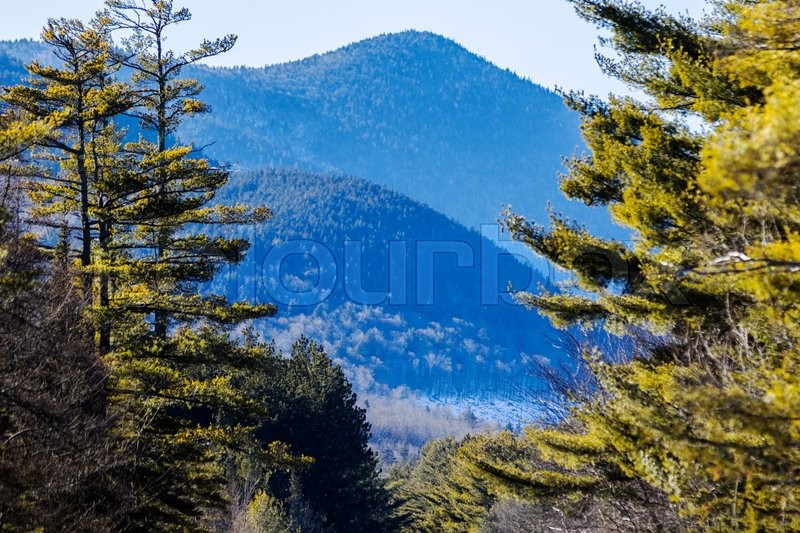 Mountainous landscape. | Stock image | Colourbox