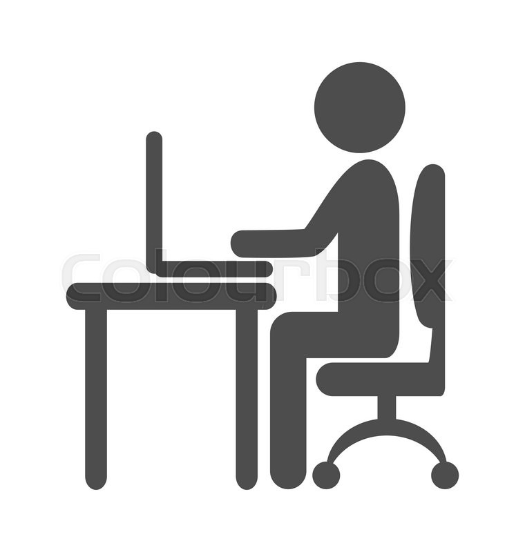 Computer Work Icon