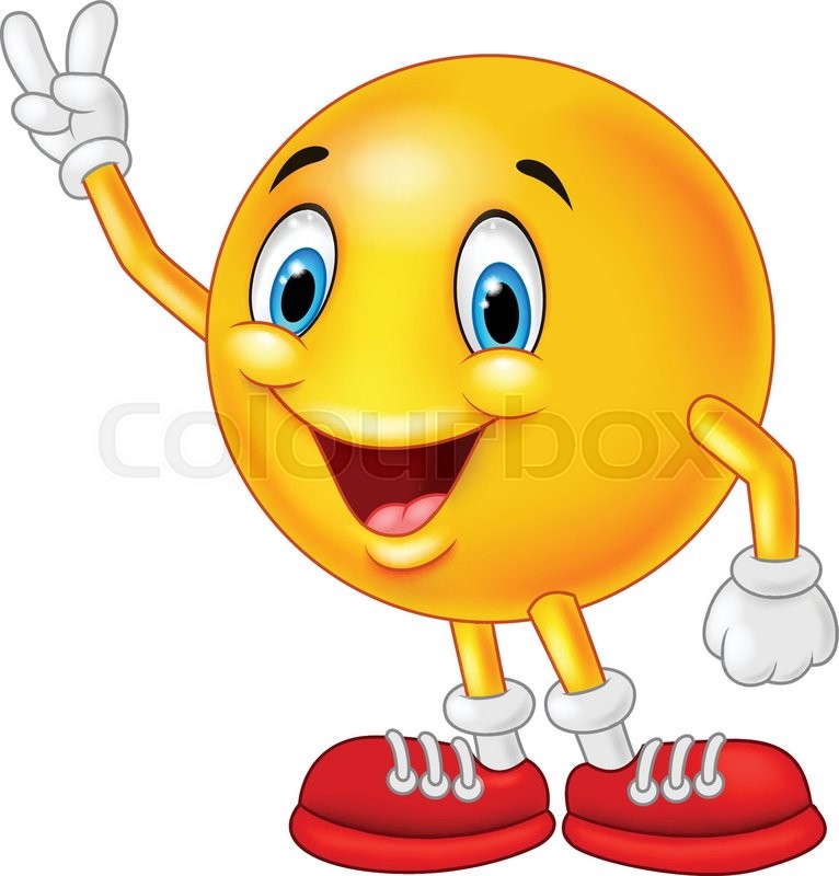 Animated Hello Emoticon