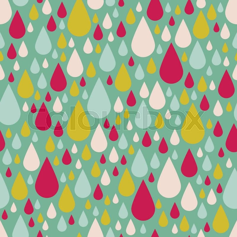 Drop seamless pattern | Stock vector | Colourbox