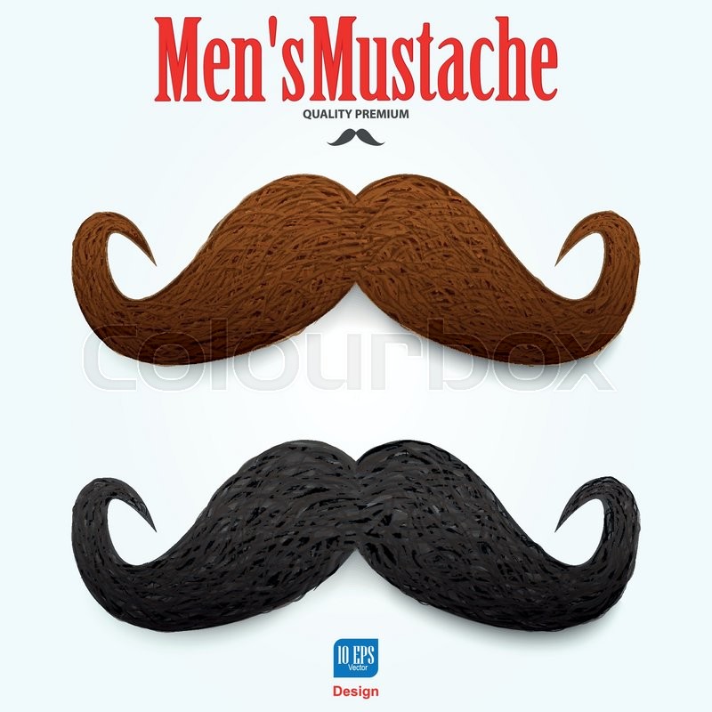 Mustache | Stock vector | Colourbox