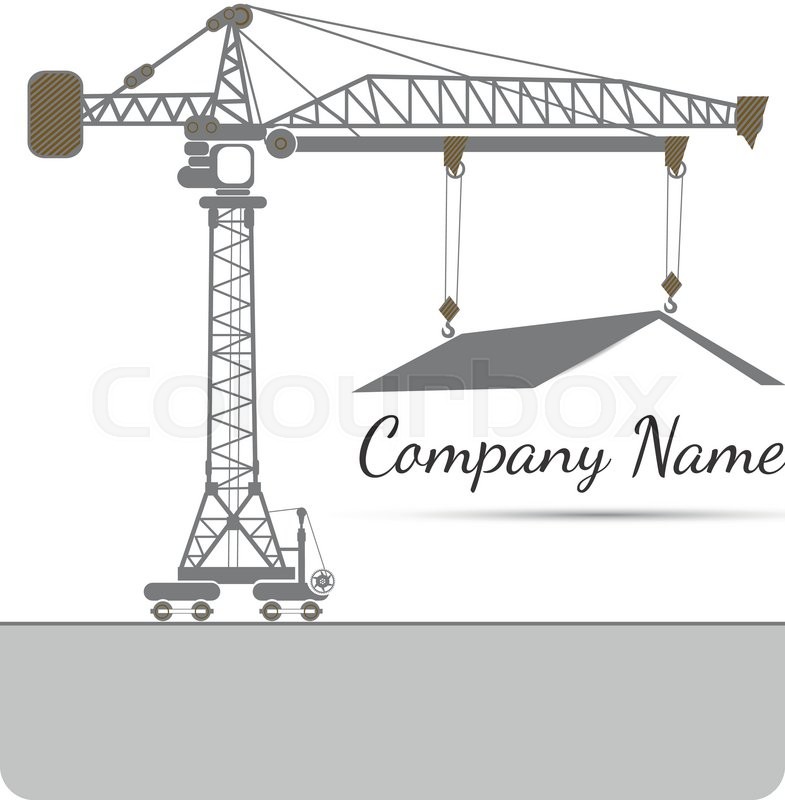 Tower Crane Vector