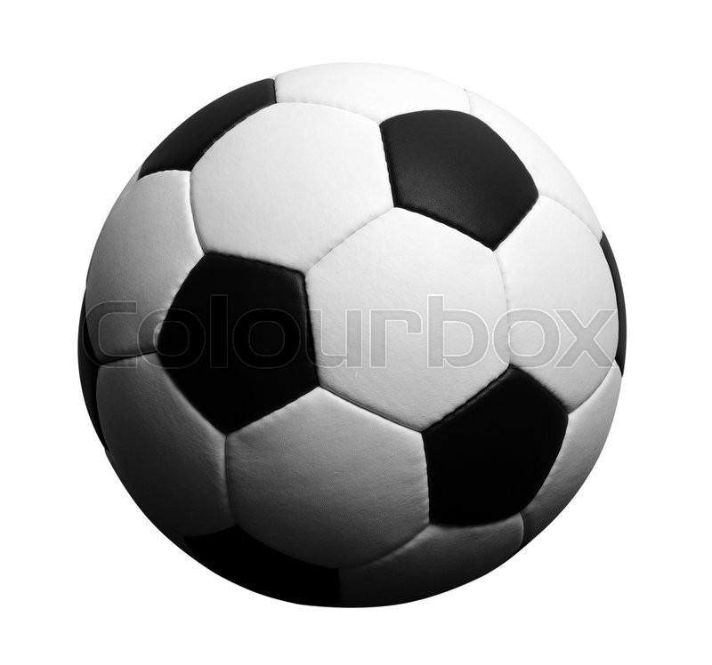 2d Cartoon Illustration Of Soccer Ball Stock Photo, Picture, 54% OFF