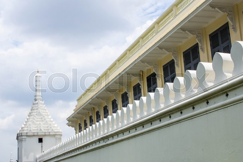 Outside the temple of walls | Stock image | Colourbox