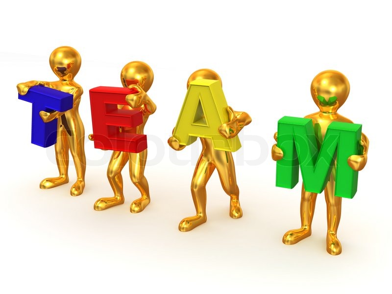 Team. 3d | Stock image | Colourbox